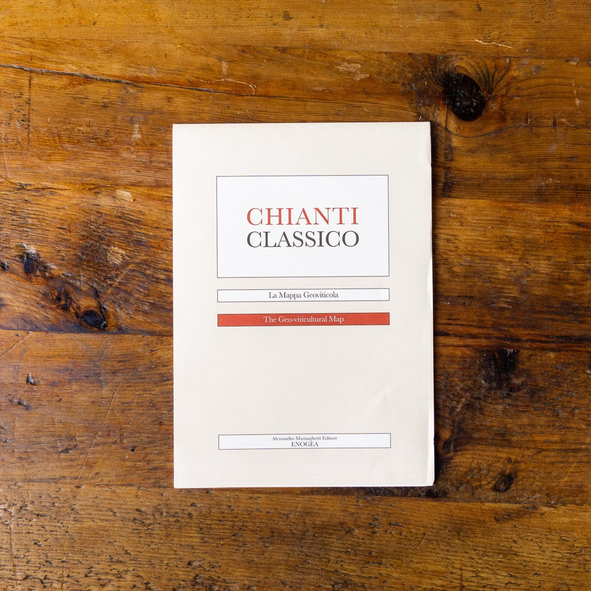 Chianti Classico Geoviticulture Map